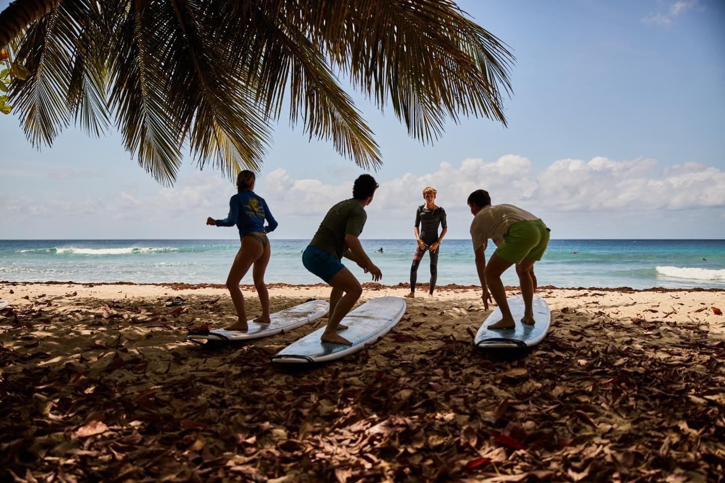 BEGINNER SURF SCHOOL BARBADOS(Absolute beginner surf lessons ...